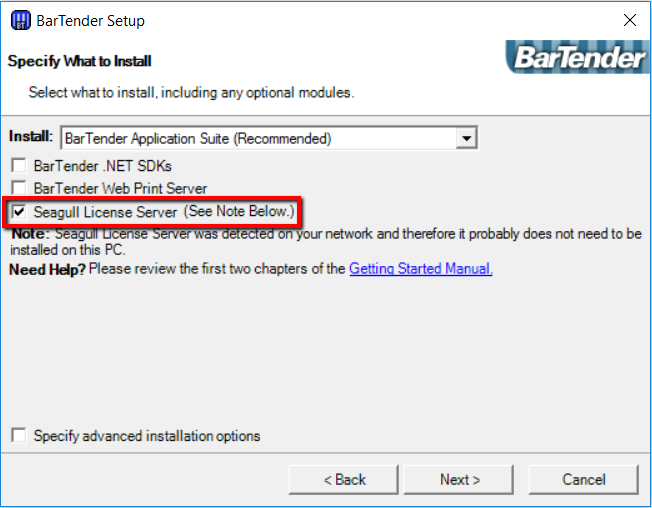 Bartender Install Guide