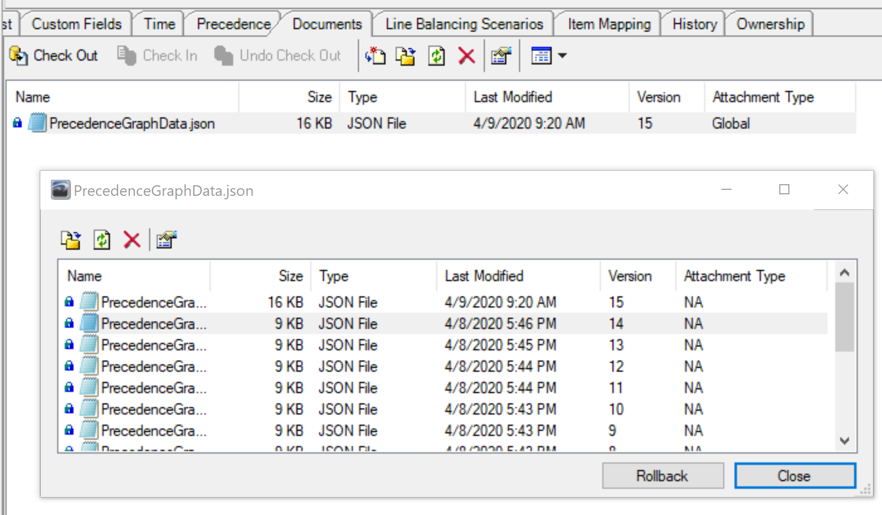 Documents - Versioning and Maintenance