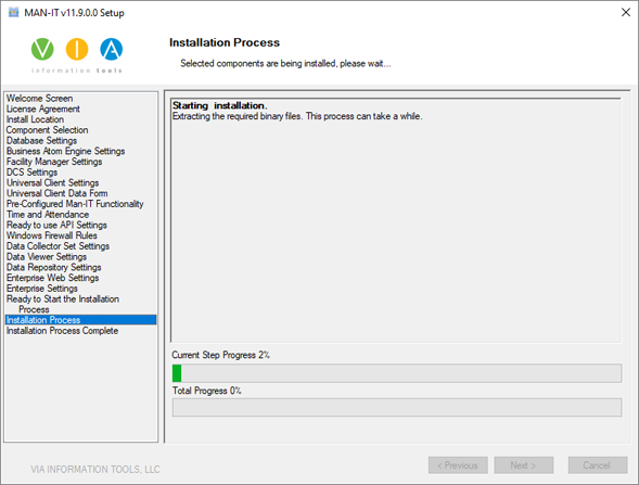 Installation Process