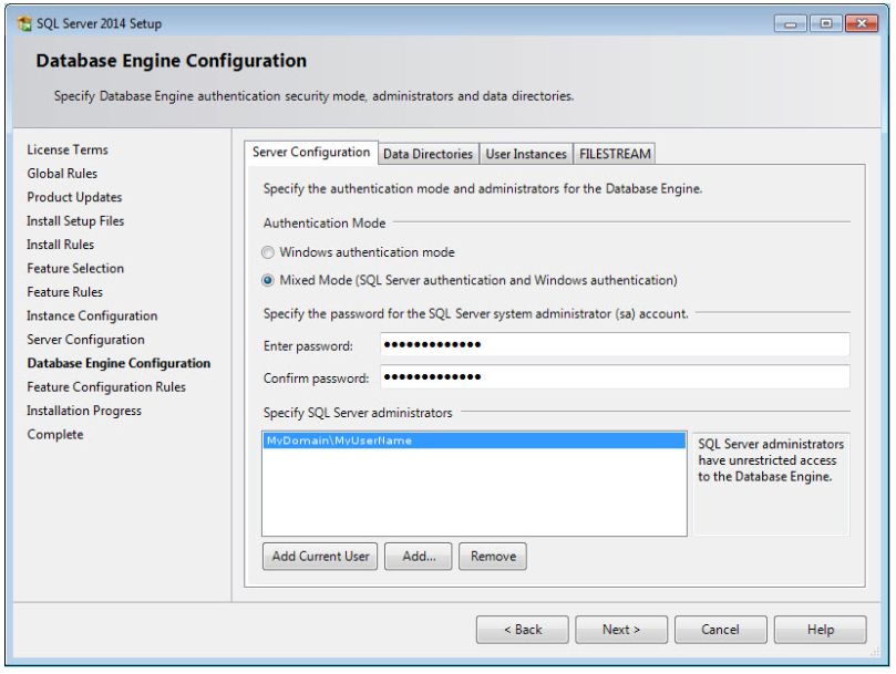 Obtain Access to SQL Server
