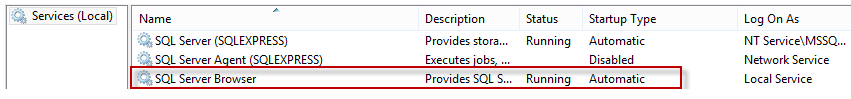 Obtain Access to SQL Server