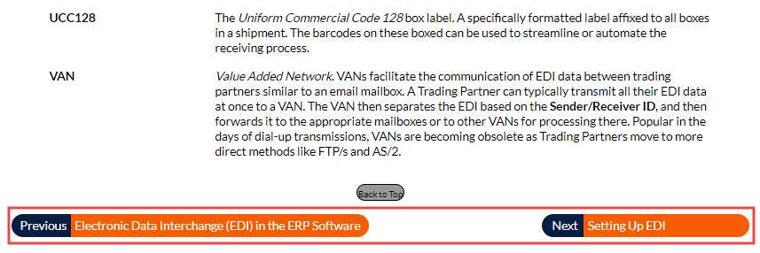 Article Navigation Guide
