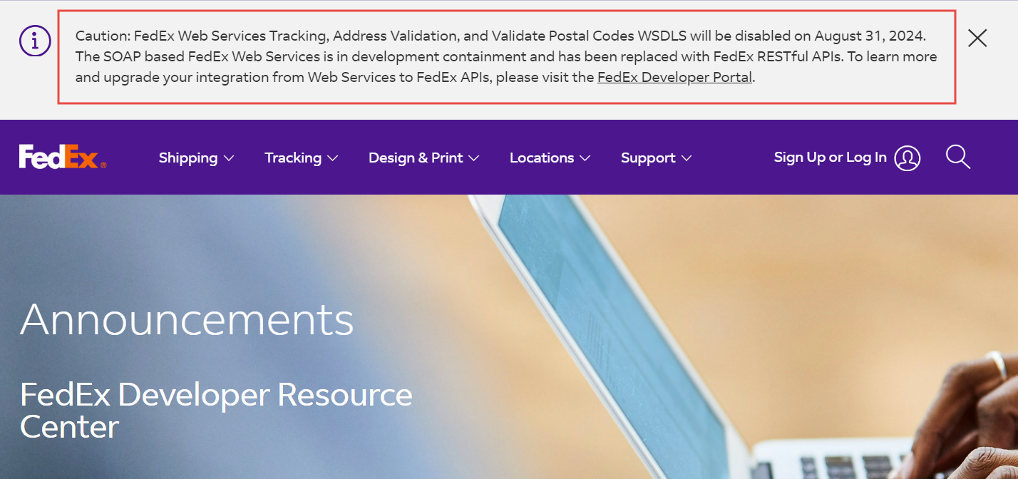 FedEx Integration Setup for OAuth2.0 and RESTful APIs