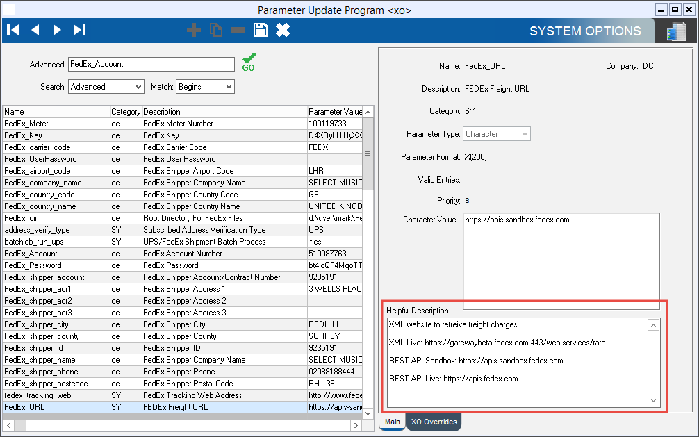 FedEx Integration Setup for OAuth2.0 and RESTful APIs